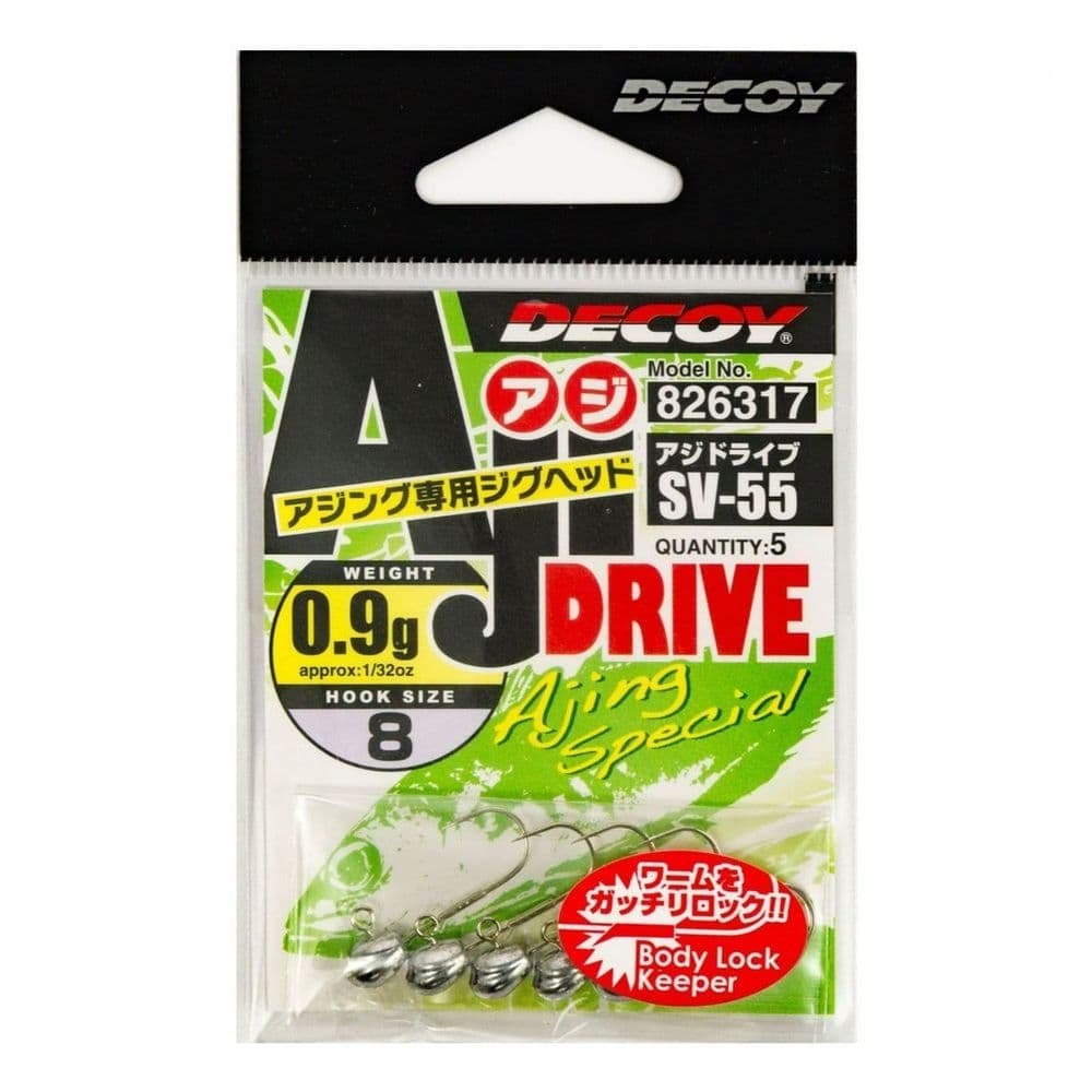 Decoy Aji Drive SV-55 Jighead