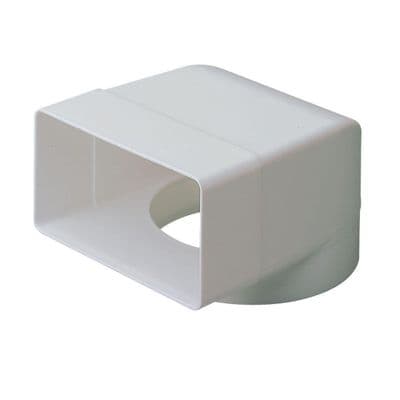 110 x 54mm Rectangular plastic ducts and fittings