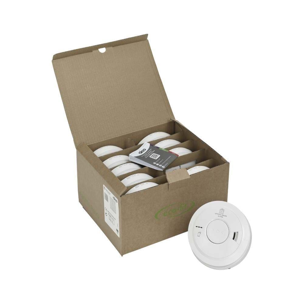 Aico EI3016EF Optical Smoke Alarm Eco-Fit (10 Pack)