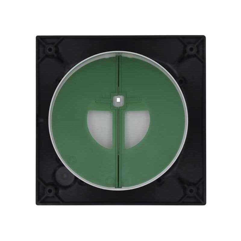 Airflow QT100HT Quiet Air Black Bathroom Fan with Humidistat and Timer ...