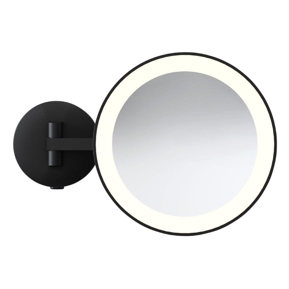 Astro 1373022 Mascali Round LED Matt Black | Extractor Fan World