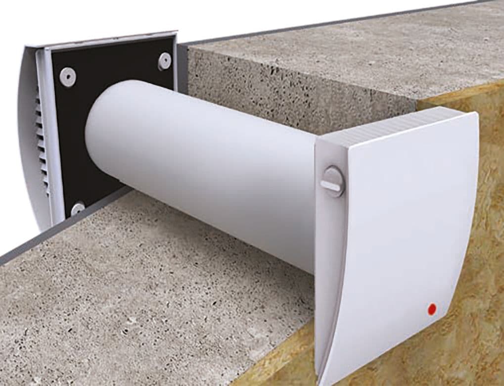 Blauberg Aeris-Midi Decentralised Alternate Flow Heat Recovery Fan ...