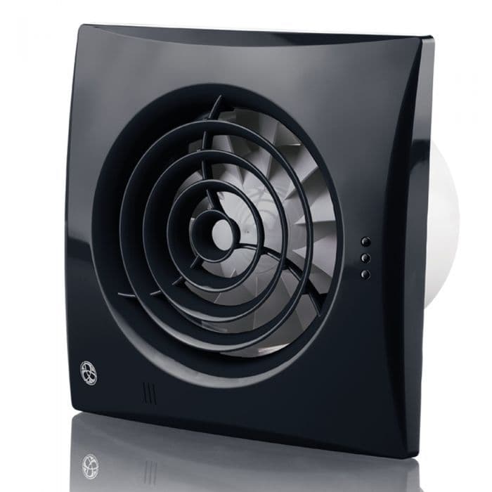 Blauberg Calm CALMBLACK150S Silent Extractor Fan Black Pull Cord ...
