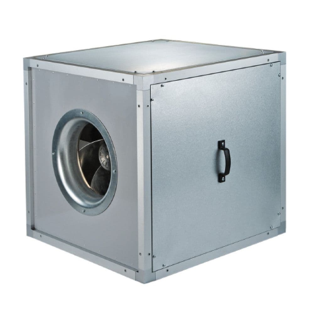 Blauberg ISO-V Acoustic Centrifugal Box Fan 630mm 6-pole 3-ph ...