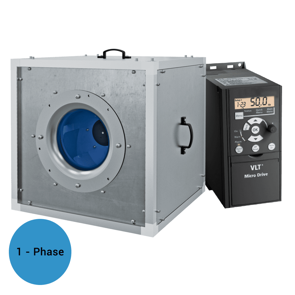 Blauberg ISO-VK T120 High Temperature Kitchen Extract Fan 2-Pole 1-Ph ...