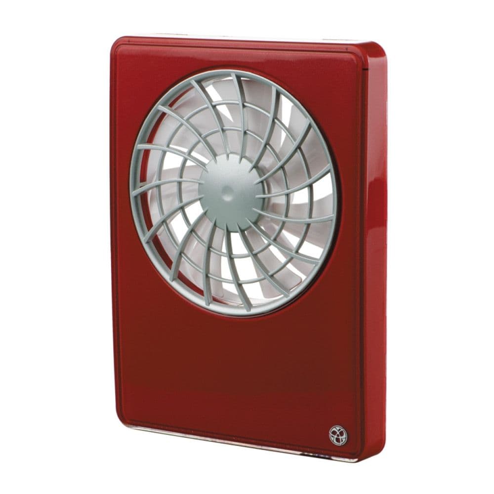 Blauberg Smart Intelligent Fan with PIR - Ruby Red | Extractor Fan World