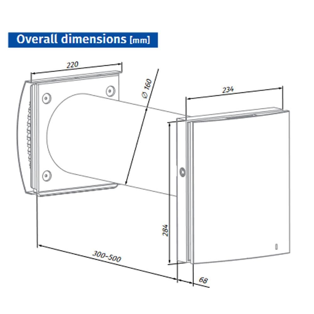 Blauberg Vento -Duo Bathroom Heat Recovery Unit with WiFi | Extractor ...