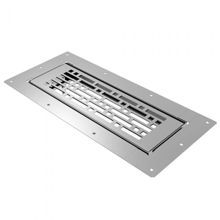 BlauFast Radial Duct Overlay Floor Grille Pattern 7 | Extractor Fan World