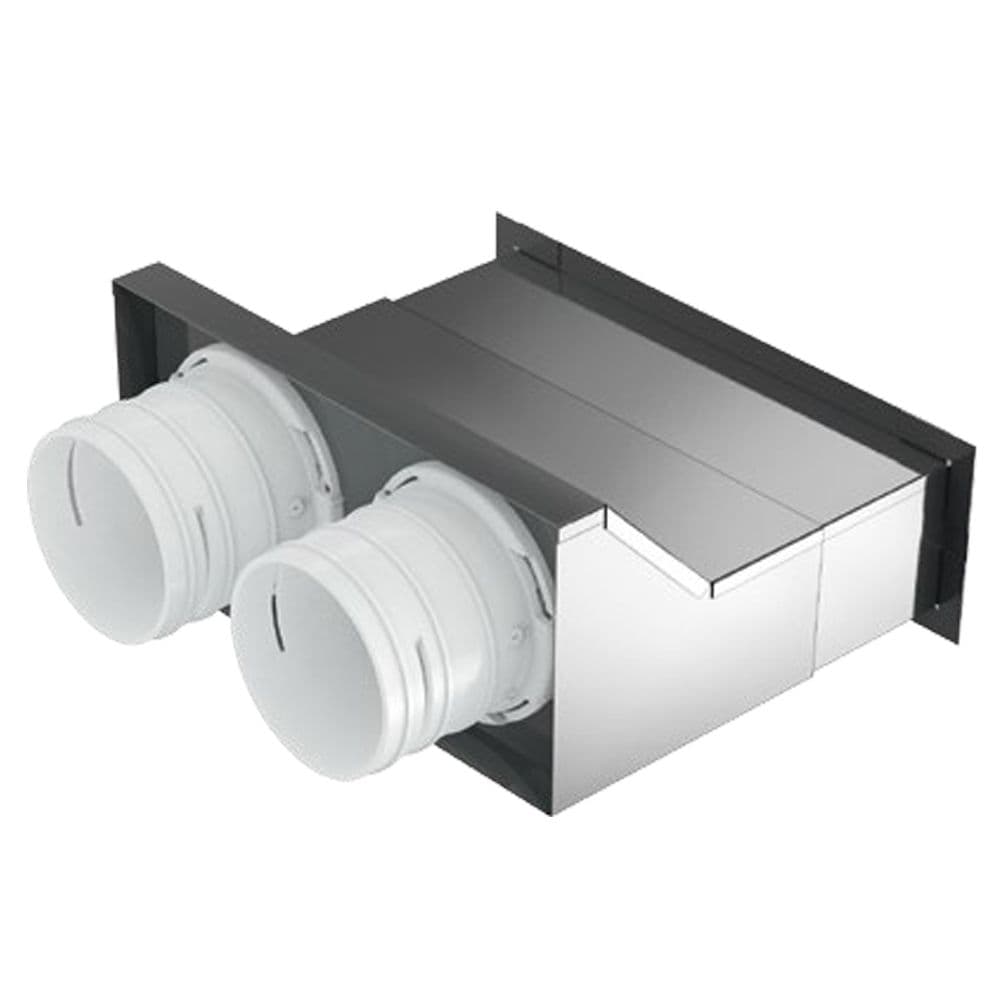 BlauFast Radial Wall Grille Plenum -Metal | Extractor Fan World