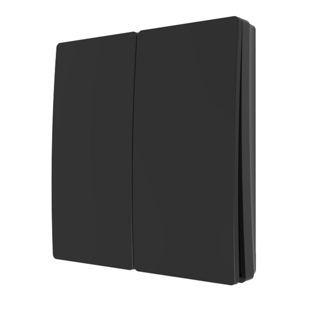 Culina Konect 2 Channel Wireless Kinetic Switch Matt Black 40034
