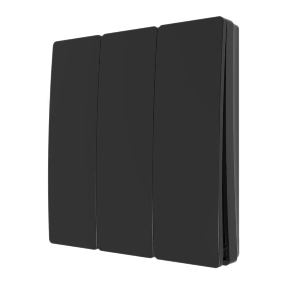 Culina Konect 3 Channel Wireless Kinetic Switch Matt Black 40036
