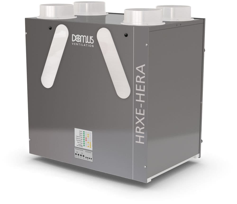 Domus HRXE-HERA-OPH Opposite Handed MVHR Unit with Summer Bypass ...