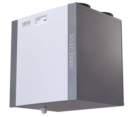 Domus HRXE-ZEUS-OP Opposite Handed MVHR Unit with Summer Bypass ...