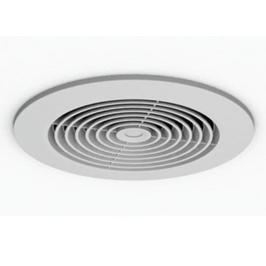 Domus Radial ART125-CD1W Circular Ventilation Diffuser White