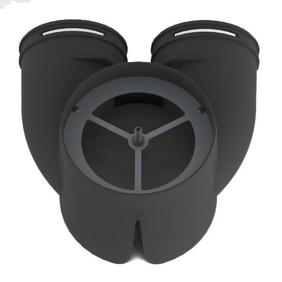 Domus RDOP-125FC 125mm - 75mm Plenum with Flow Control