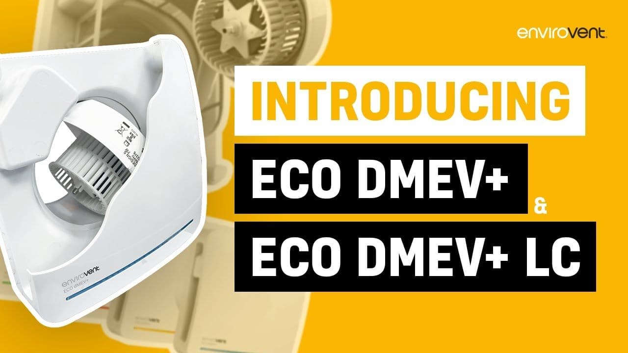 Envirovent Eco Dmev T Lc Centrifugal Extractor Fan With Timer