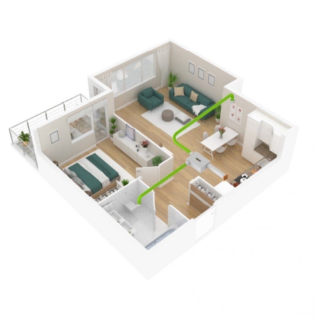 Envirovent Wireless MEV160W Mechanical Extract Ventilation Unit
