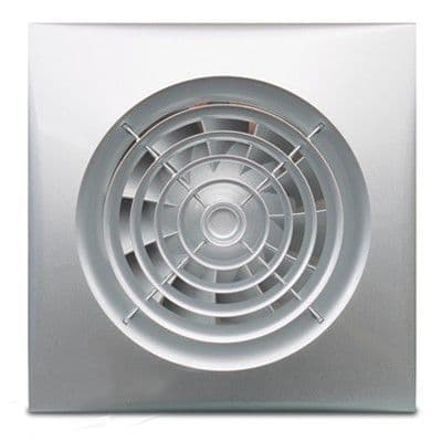 Chrome Extractor Fan Envirovent SIL100SS. 4 inch axial 9 blade impeller