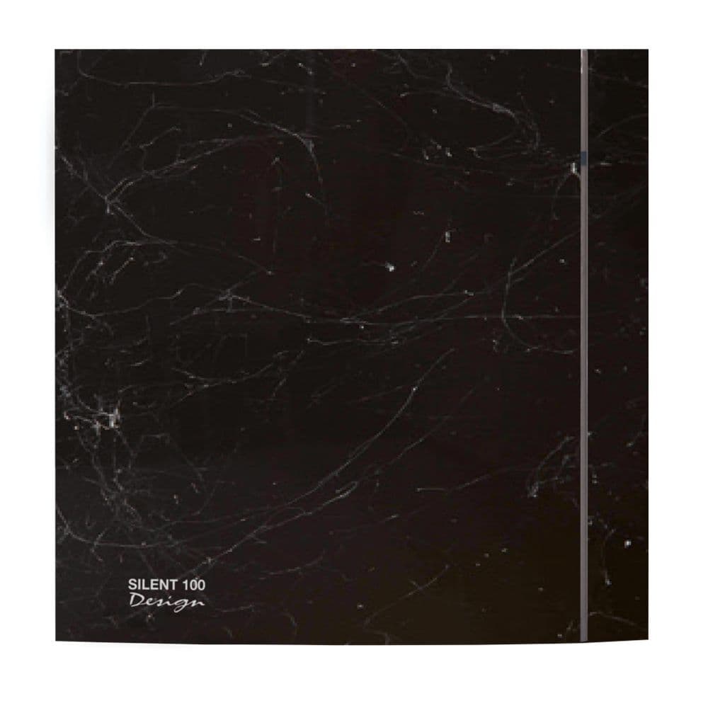 Envirovent Silent Design Black Marble Front Plate