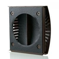External Wind Baffle Vent 150mm Brown | Extractor Fan World