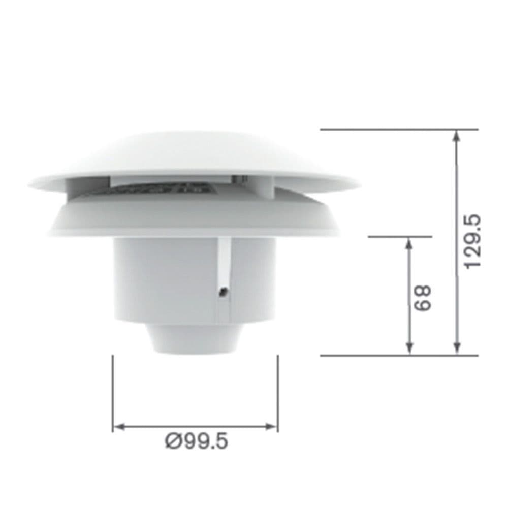 Greenwood Airvac Cv2gip Unity Dmev Continuous Running Extractor Fan