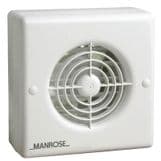 Manrose WF100H 4 Inch Window Extractor Fan with Humidistat