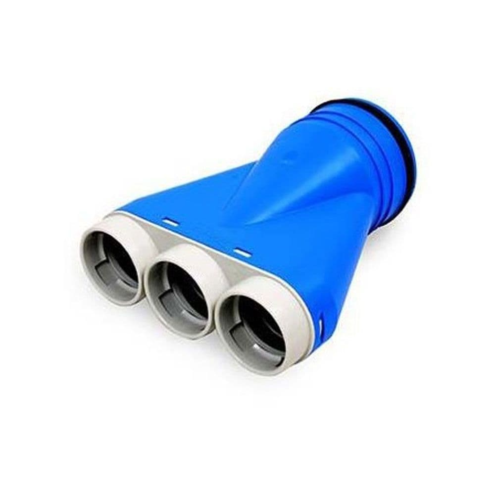 Monsoon UNSVC69 Three Way 69mm x 125mm Straight Valve Collector
