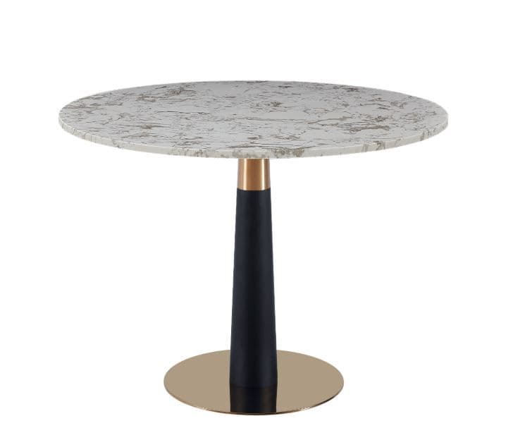 Round Pantheon Dining Table - Art Deco Leg 100cm