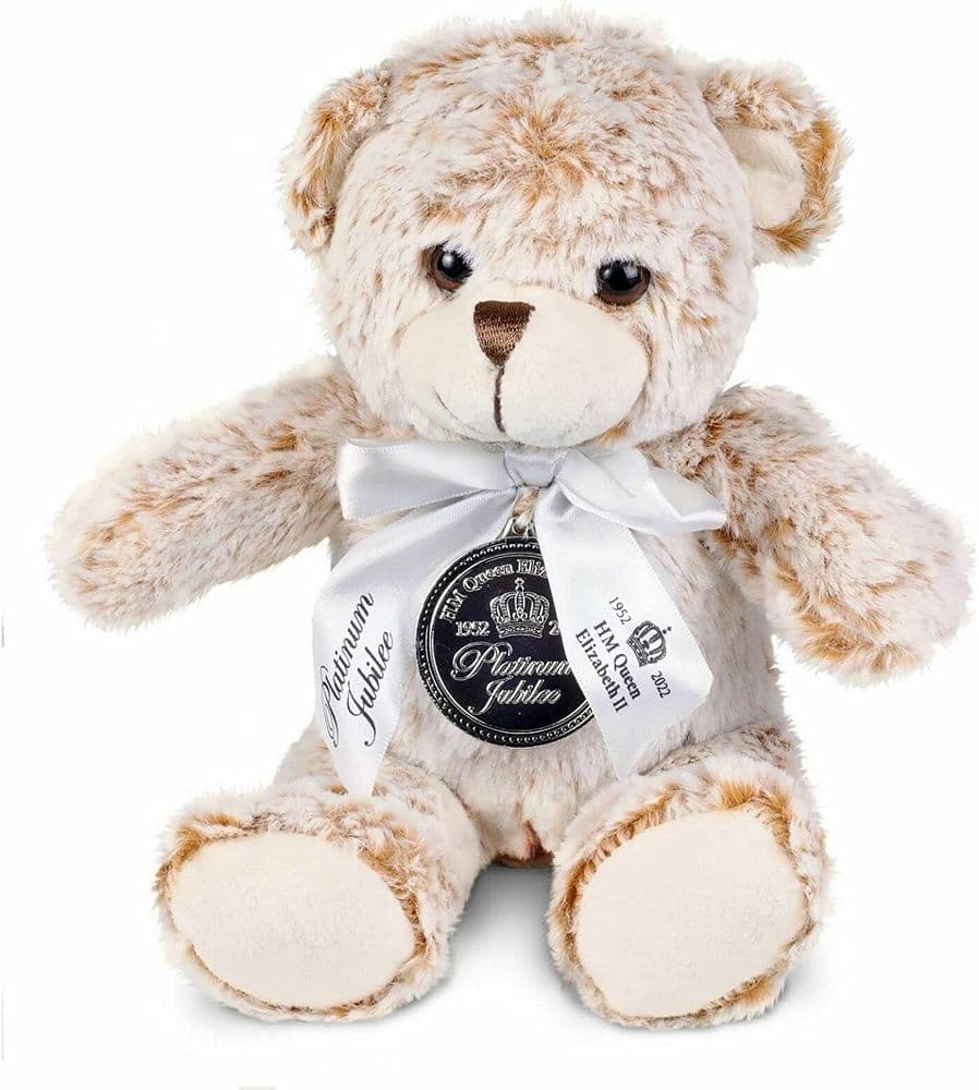 Elgate Queen Elizabeth Platinum Jubilee Teddy with Medal