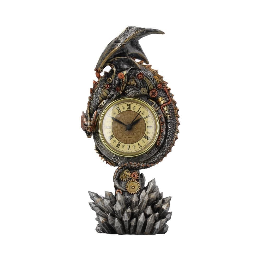 Nemesis Now Clockwork Reign Dragon Clock 28cm