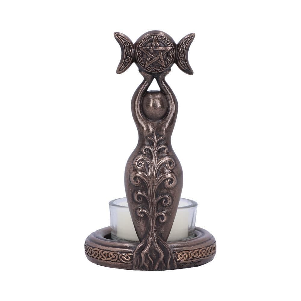 Nemesis Now Triple Goddess Tea Light 12cm