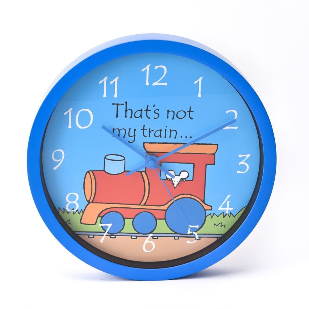 That s Not my Train Colourful Child s Train Design Wall Clock
