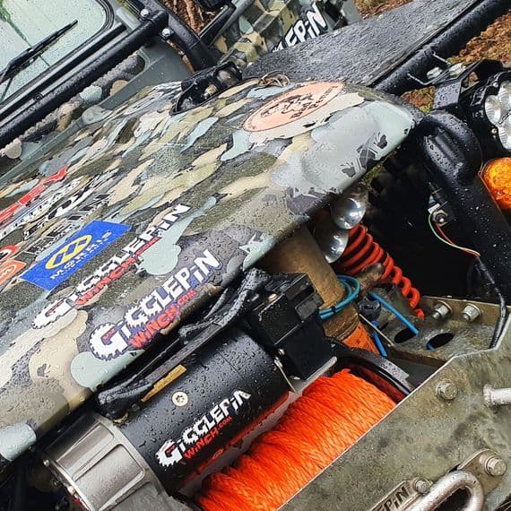 2-SPEED Gigglepin GP100 Twin Motor Competition Winch