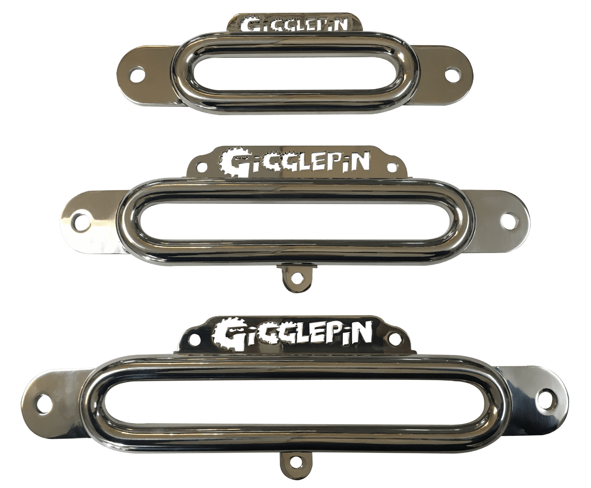 Gigglepin 4x4 +3 in Stainless Steel Fairlead
