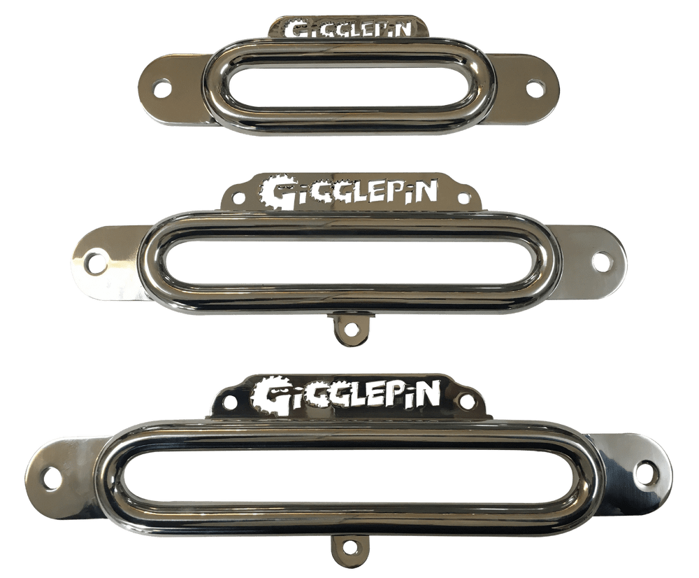 Gigglepin 4x4 +3 in Stainless Steel Fairlead
