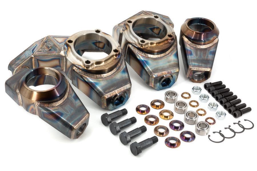 PRO SERIES KNUCKLES 3 1/2" 88 9MM WITH STEER ARMS STANDARD HEAT TREATED ...