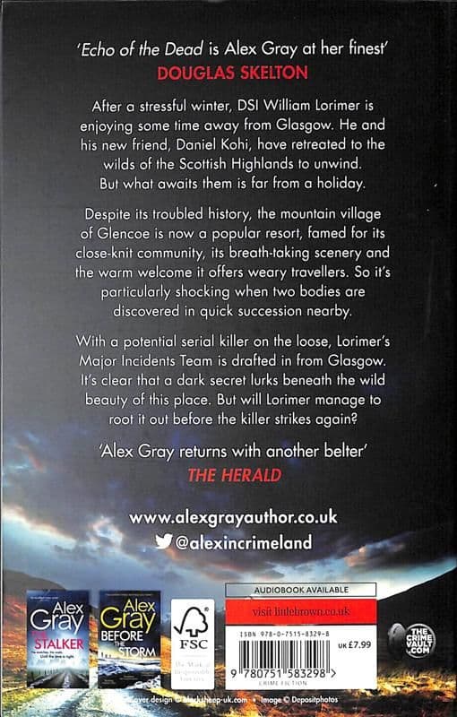 Alex Gray - Echo of the Dead & x28;Detective Lorimer Book 19& x29;