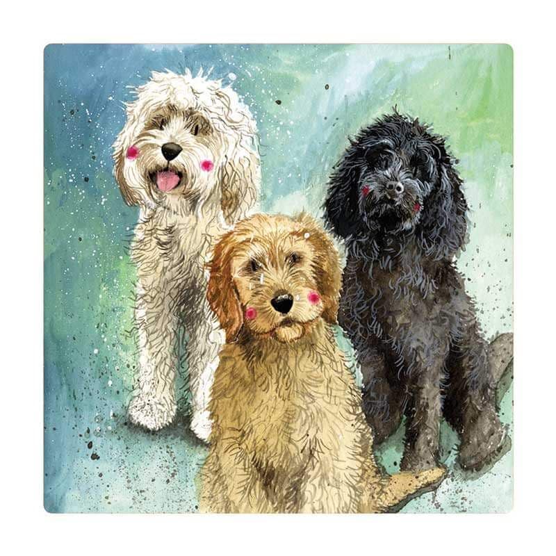 Cockapoos Fridge Magnet