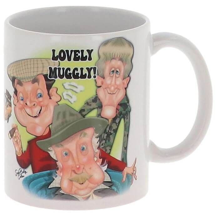 Lovely Muggly Only Fools & Horses Mug by artist Sarah Bailey Cartoons