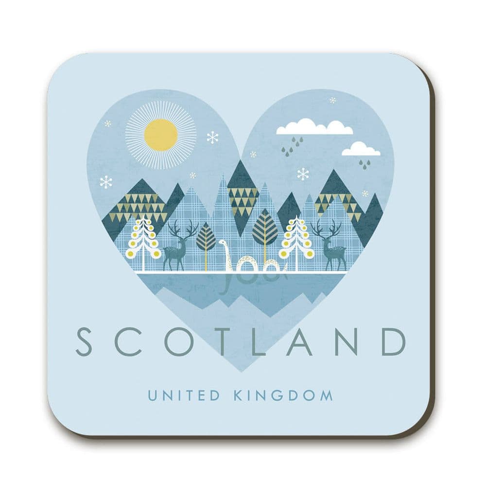 Scotland Coaster by Hilary Yafai