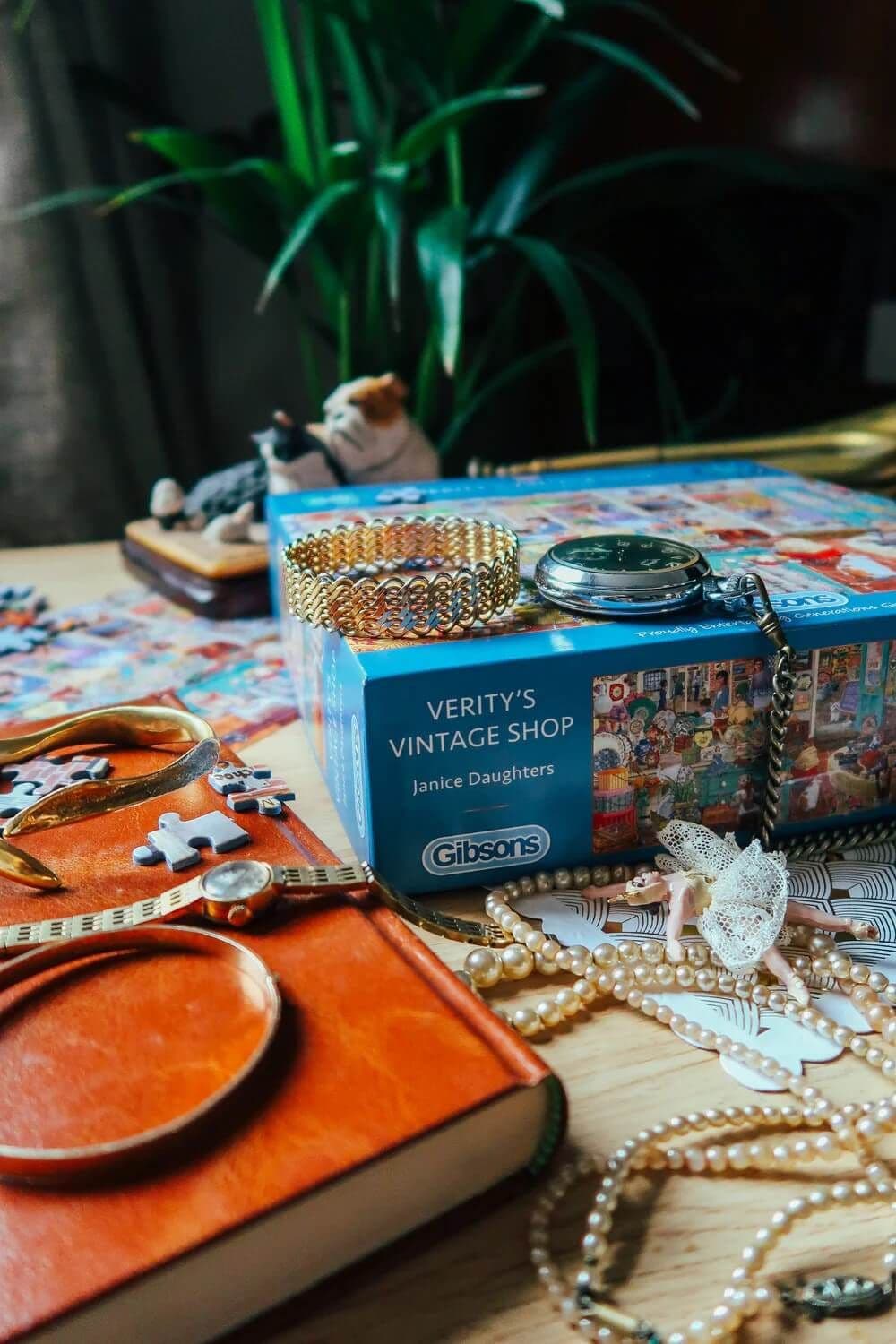 Verity s Vintage Shop by Janice Daughters 1000 Piece Gibsons Jigsaw