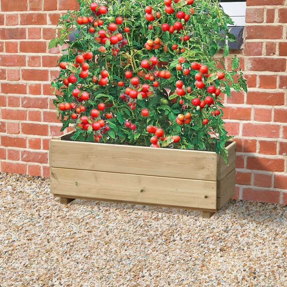 Rectangular Timber Raised Bed