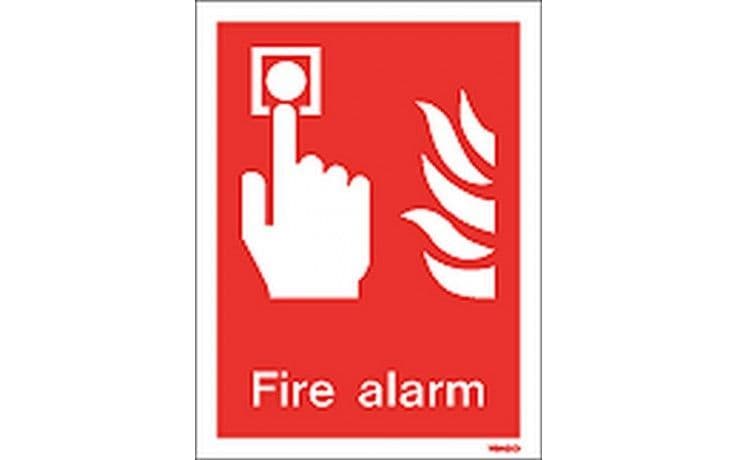 FIRE ALARM LOCATION SIGN - 200 x 150mm