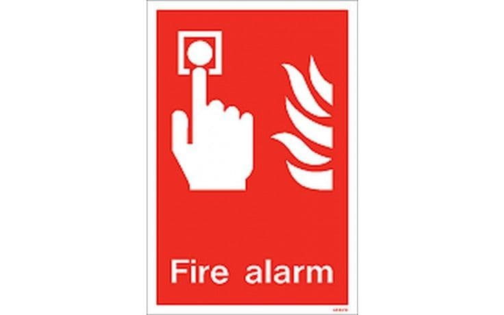 FIRE ALARM LOCATION SIGN - 300 x 200mm