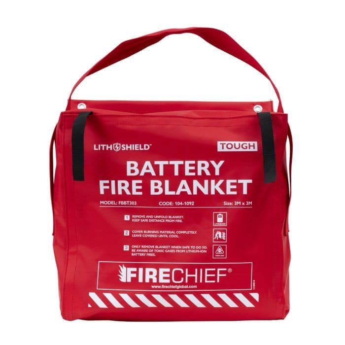 Firechief LithShield Tough Battery Fire Blanket 3 x 3m