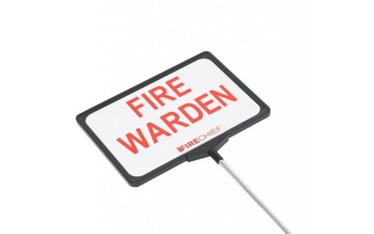 FIRECHIEF TFW1 - Telescopic Fire Warden Sign