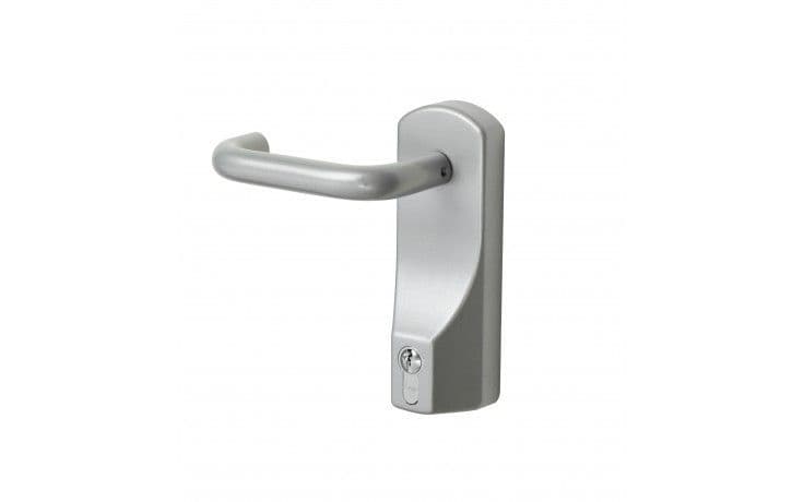 LEVER OPERATED OUTSIDE ACCESS DEVICE WITH EURO CYLINDER
