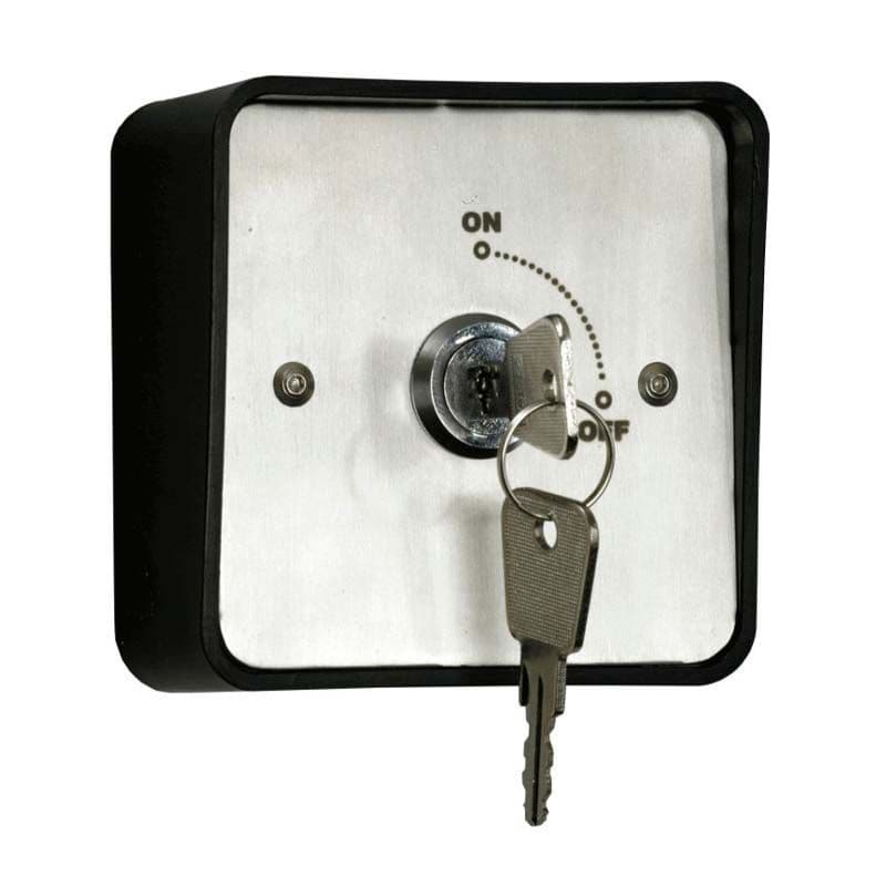 RGL Momentary keyswitch in stainless steel