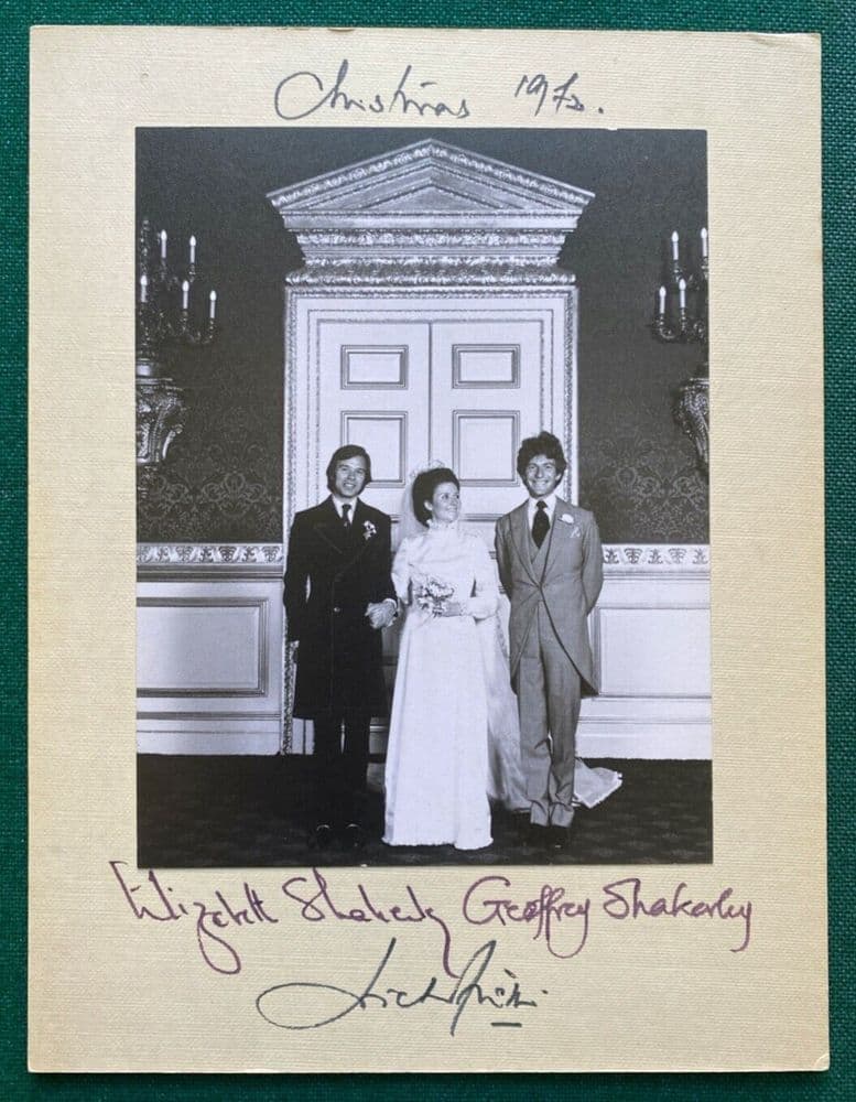 Antique Signed Presentation Photo Patrick Anson Lord Lichfield ...