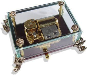 30 Note Glass Musical Box CMB11 - Eine Kleine Nacht Musik